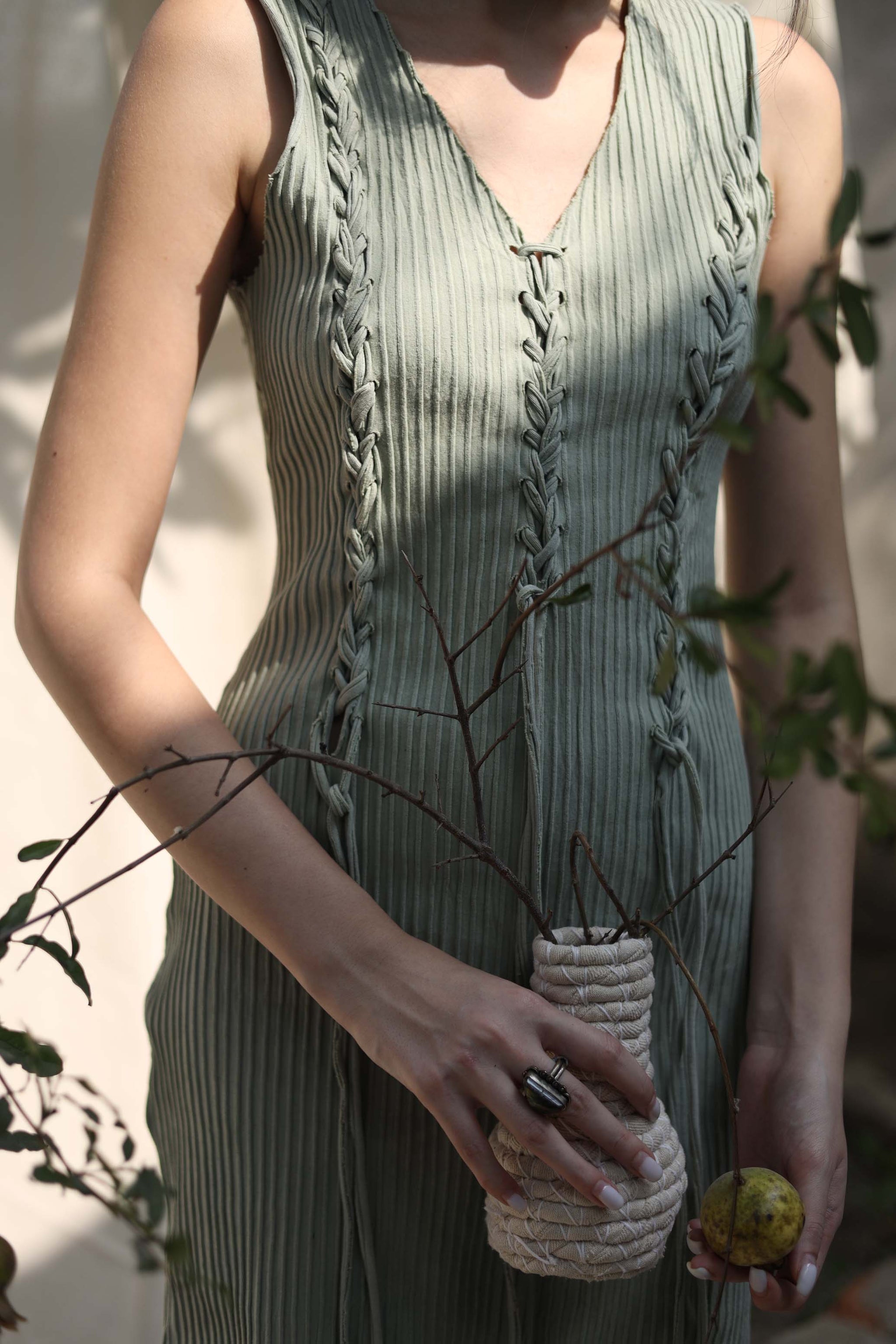 Naturally-dyed, one of a kind, handwoven clothing – kokūn